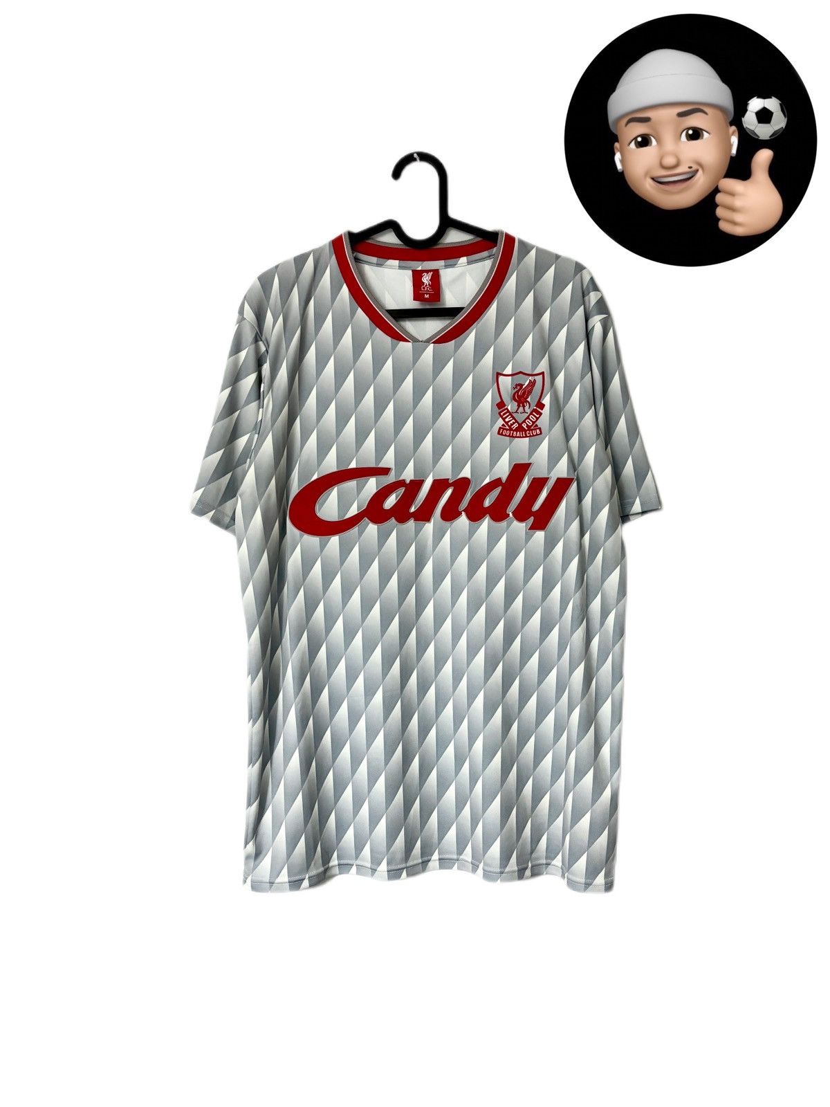 Vintage 1989 1990 Liverpool Retro Away Kit Candy Soccer Jersey Shirt ...