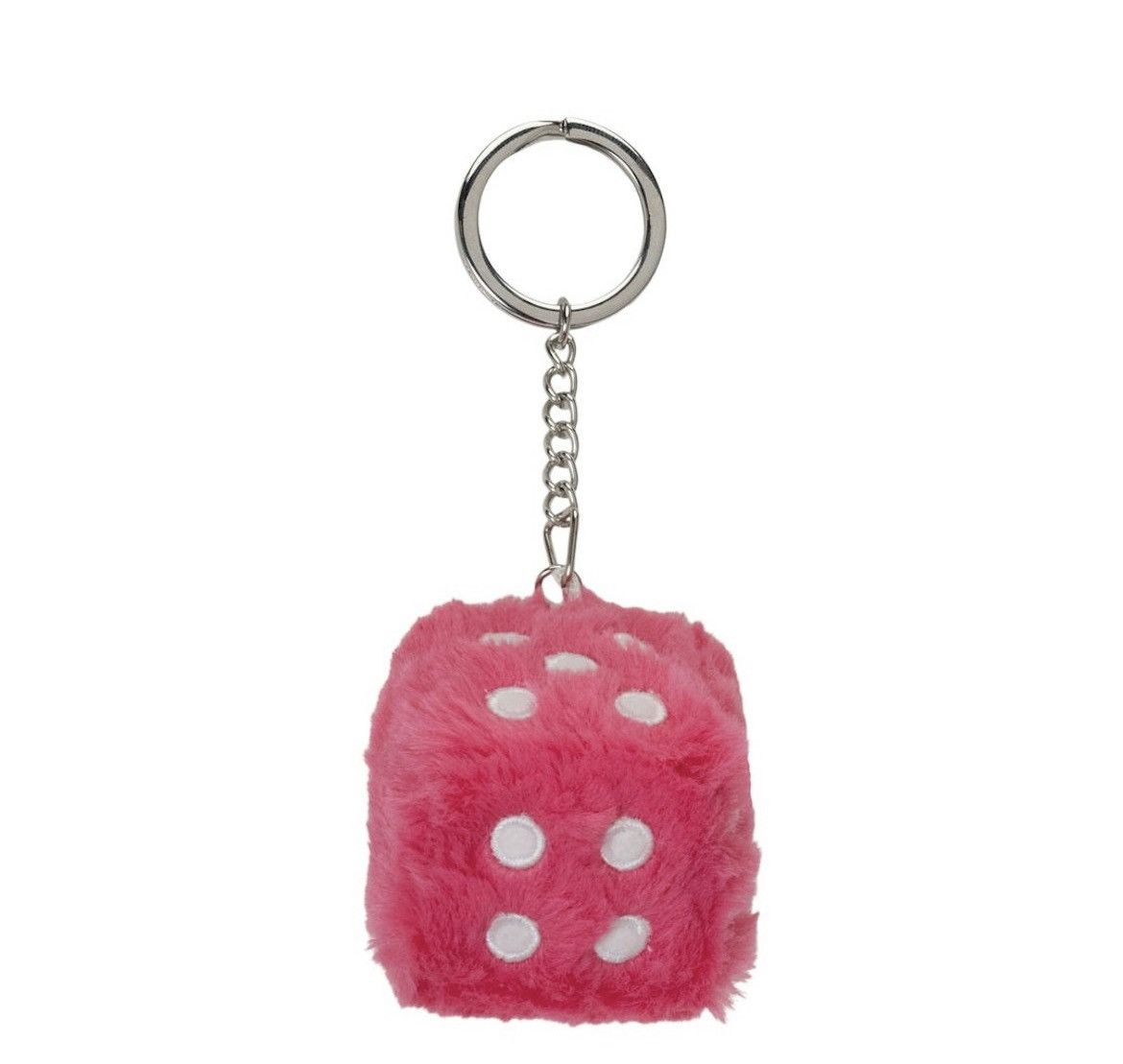 Hype × Streetwear × Stussy Stussy Lucky Charm FUZZY DICE KEYCHAIN in ...