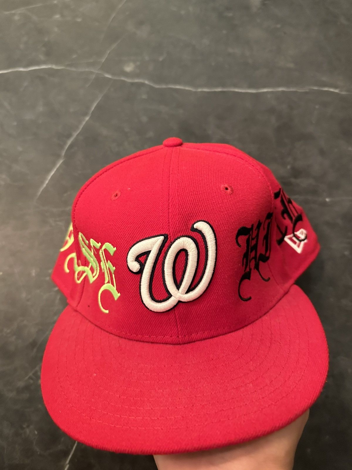 New Era × Vlone Vlone Washington DC Hat | Grailed