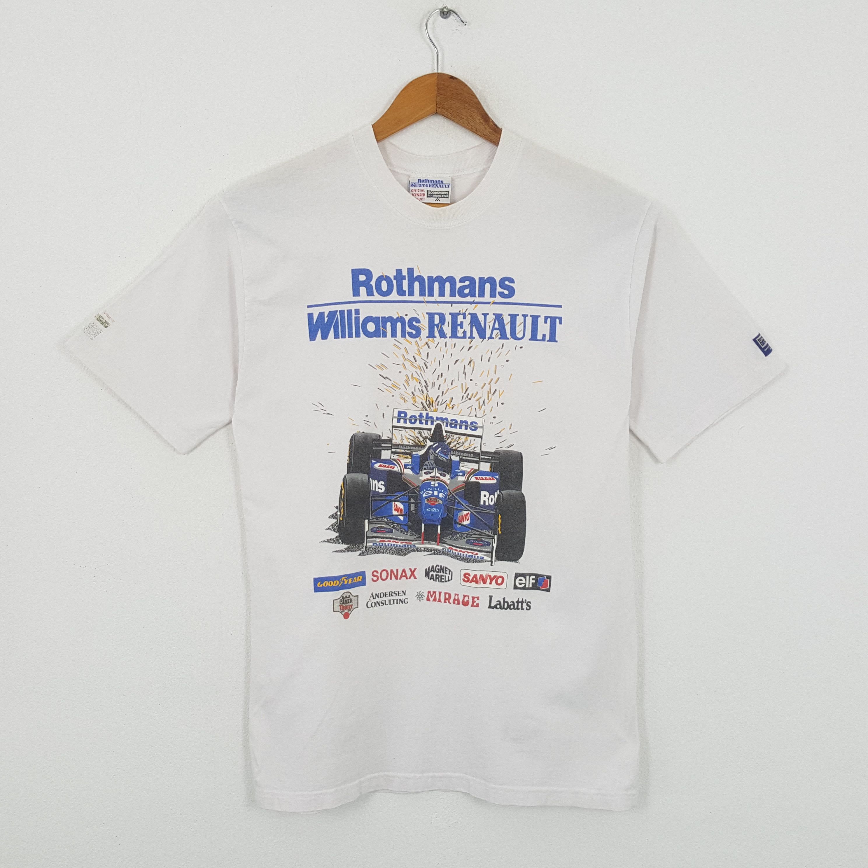 Vintage Vintage Rothmas William RENAULT Formula One Team T-Shirts | Grailed