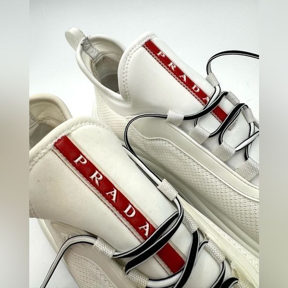 Prada Prada Mesh Runner White | Grailed
