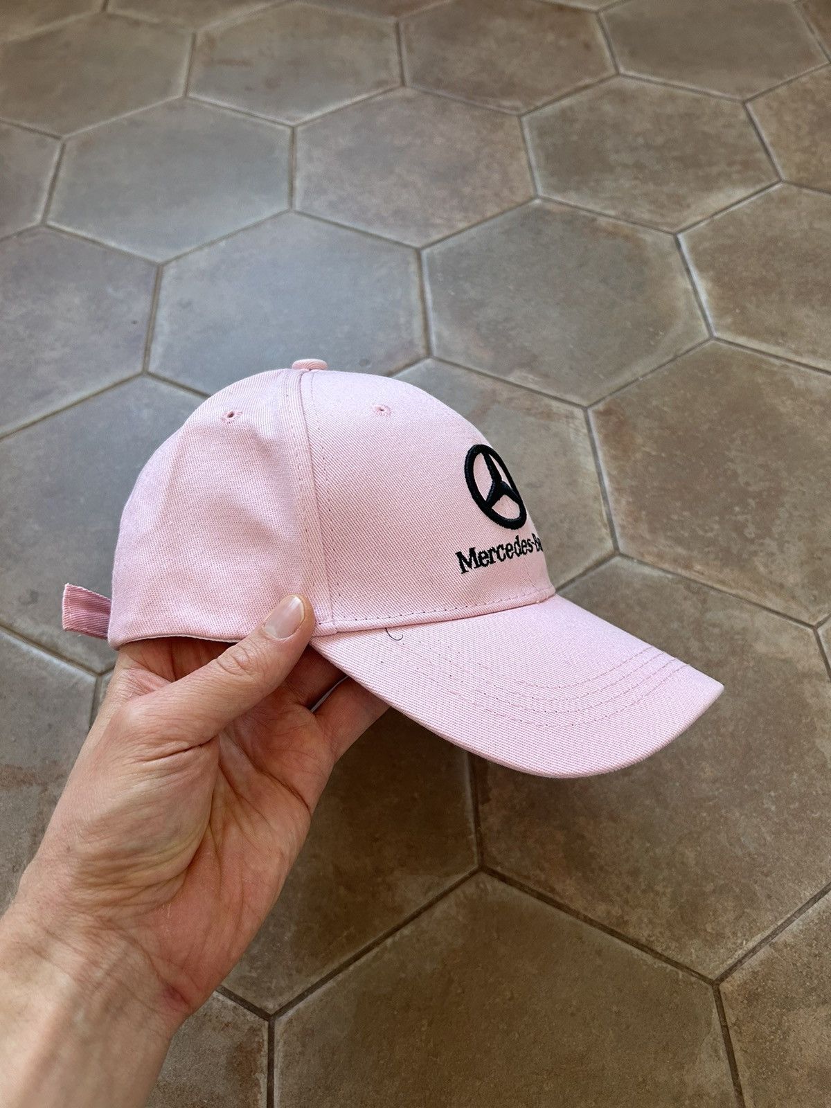 Mercedes-Benz × Streetwear × Vintage MERCEDES BENZ PINK VINTAGE CAP Y2K ...