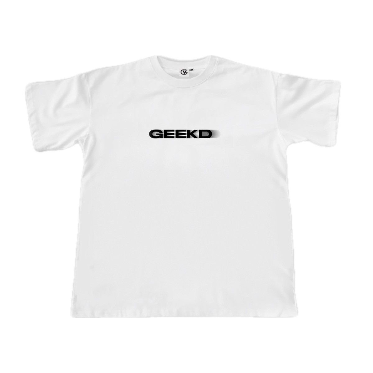 Vintage Geeked Vertical “Blurred logo” Tee | Grailed