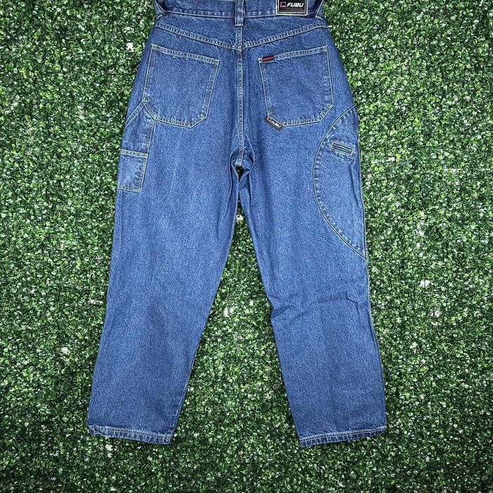 Vintage JNCO STYLE FUBU Wide Leg Baggy Jeans | Grailed
