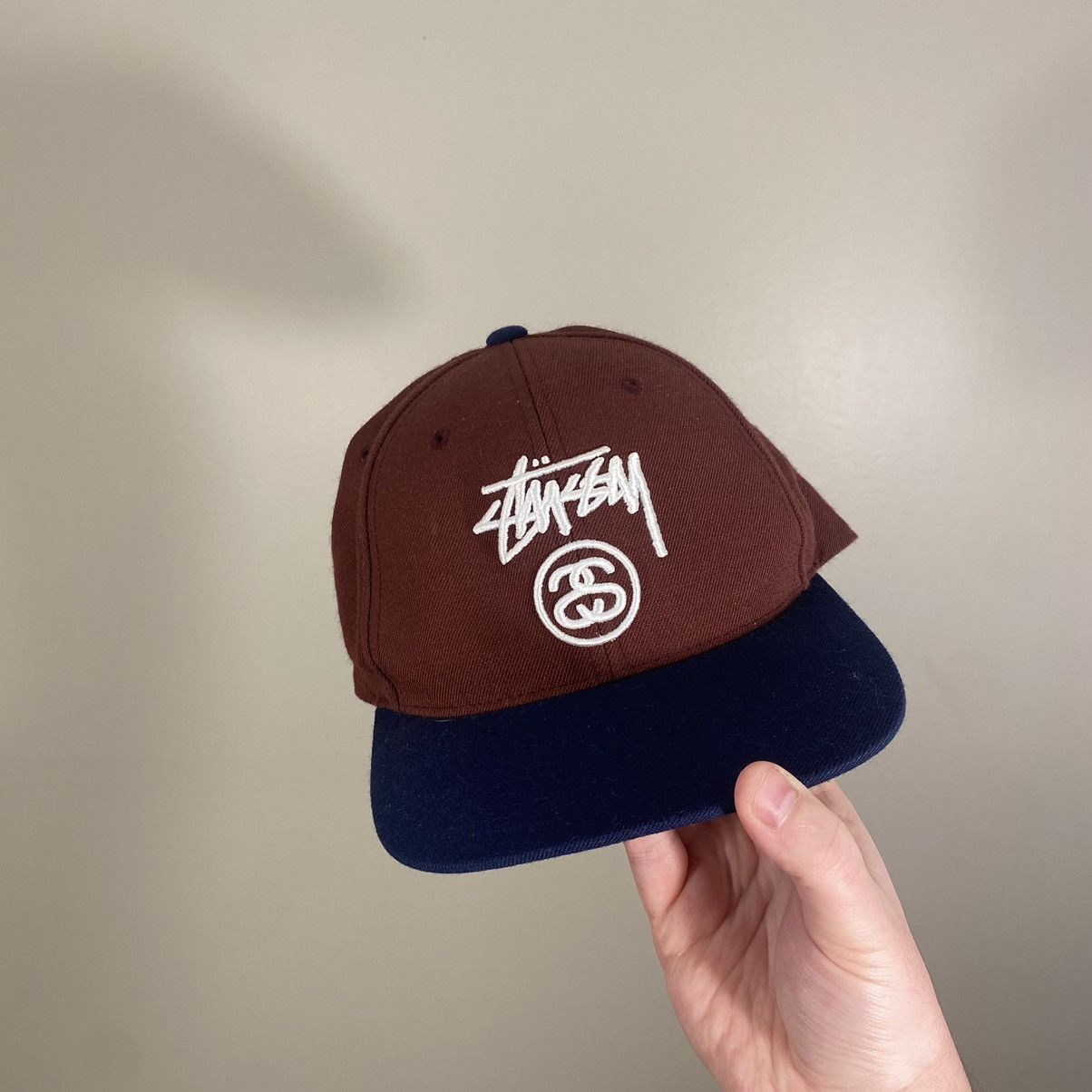 Stussy Stussy Two Tone Snapback Hat | Grailed