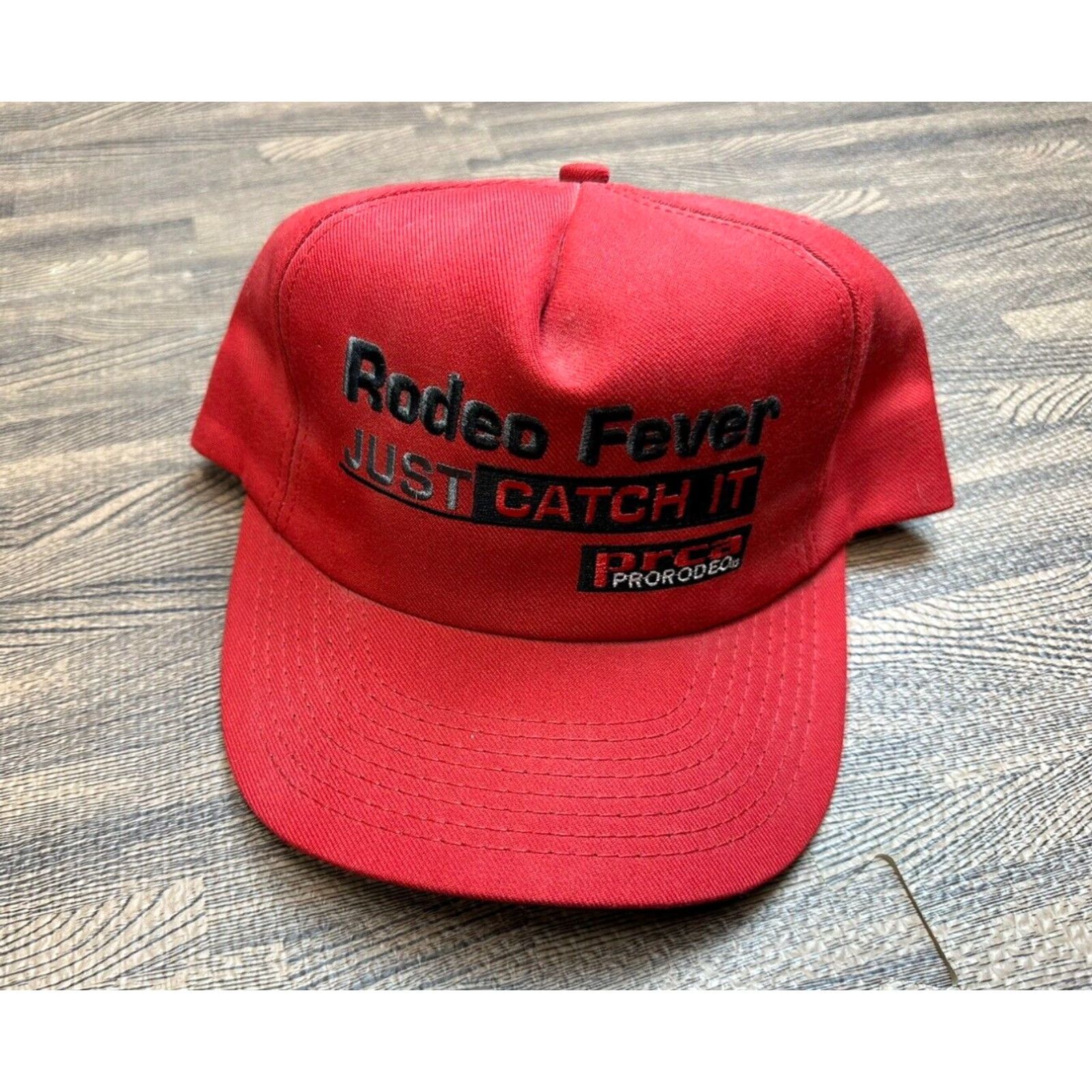Vintage Authentic American Made Red Vintage Style PRCA Pro Rodeo ...