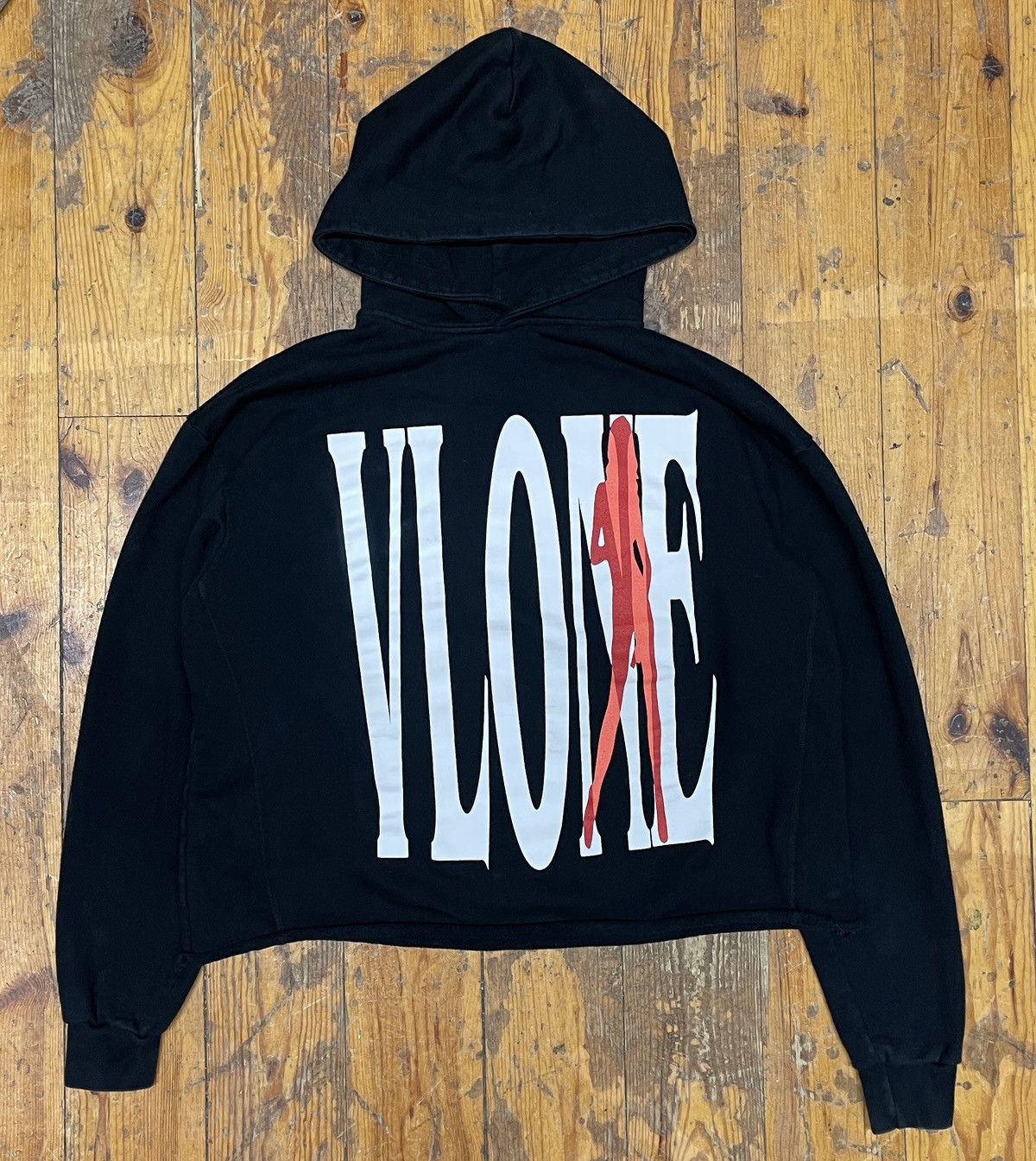 Vlone Vlone Vice City girl hoodie black | Grailed