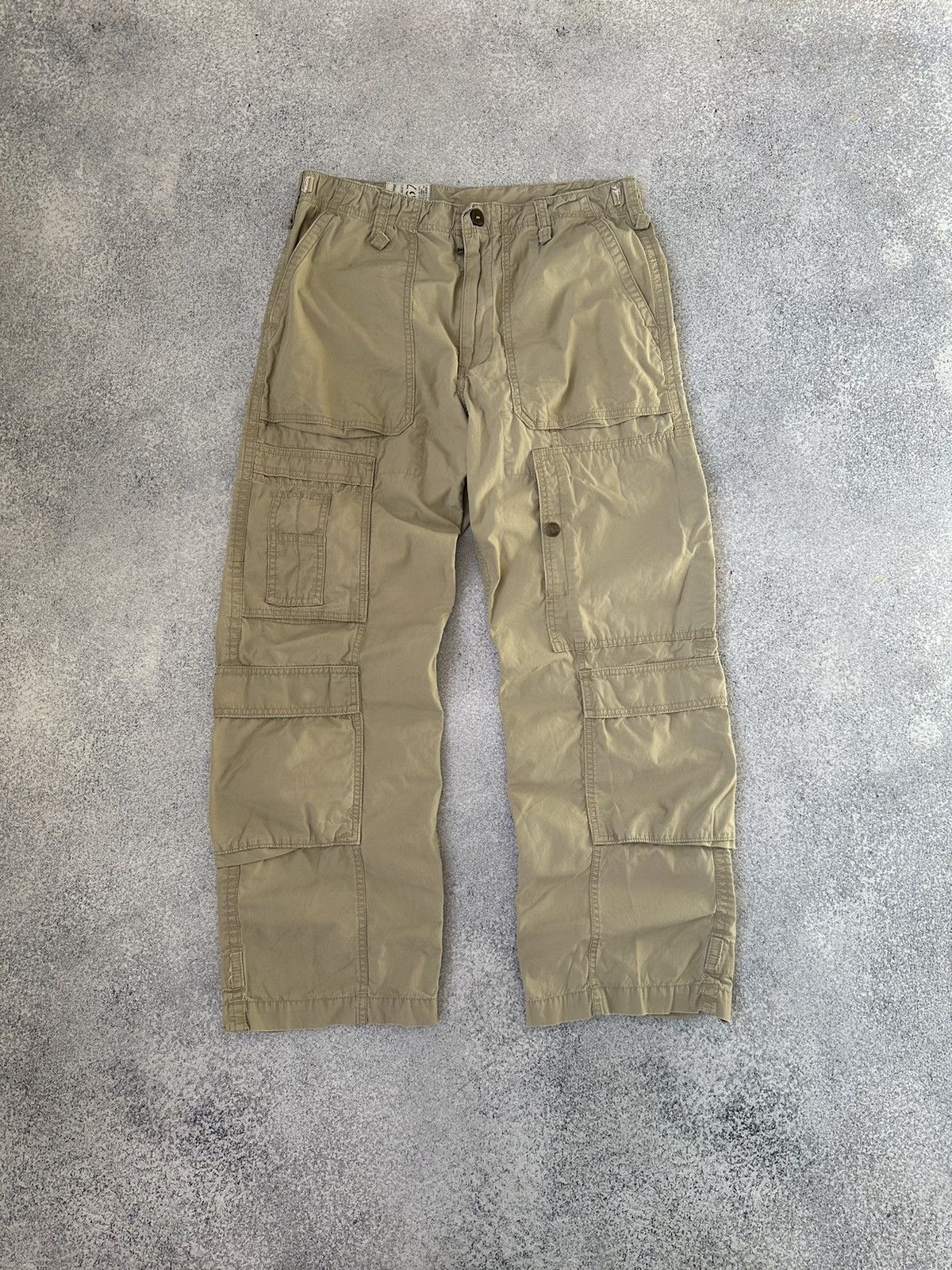 Polo Ralph Lauren Vintage Polo Ralph Lauren Jeans Multipocket Cargo Pants | Grailed