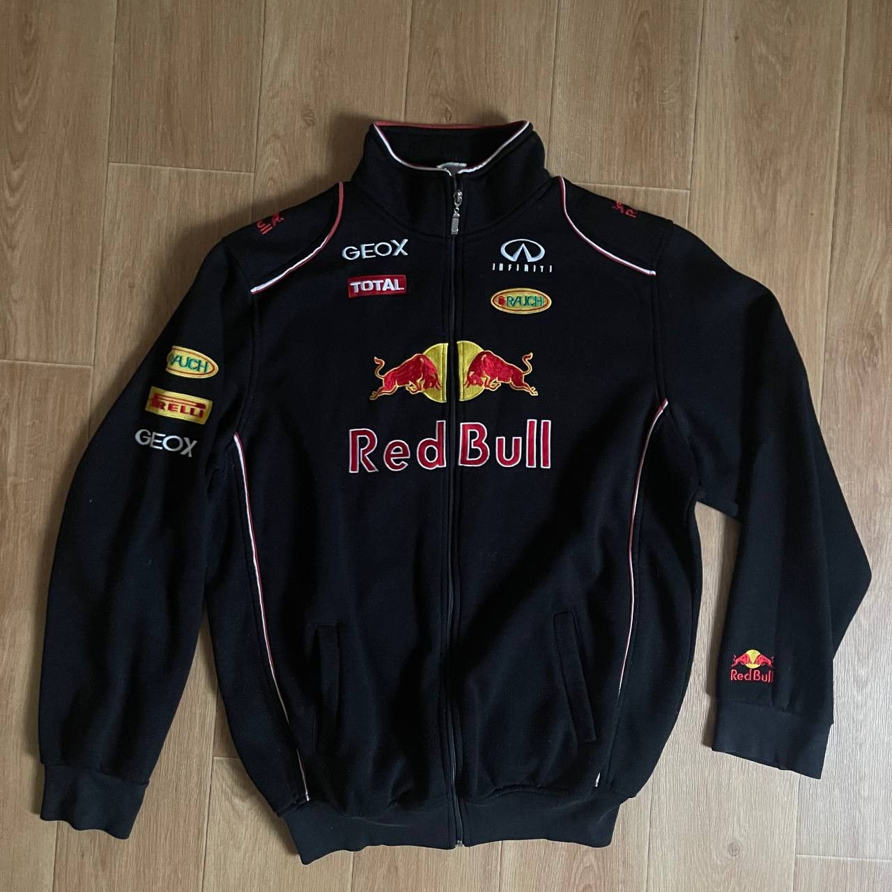 Red Bull Red Bull Racing F1 Vintage Fleece zip Jacket | Grailed
