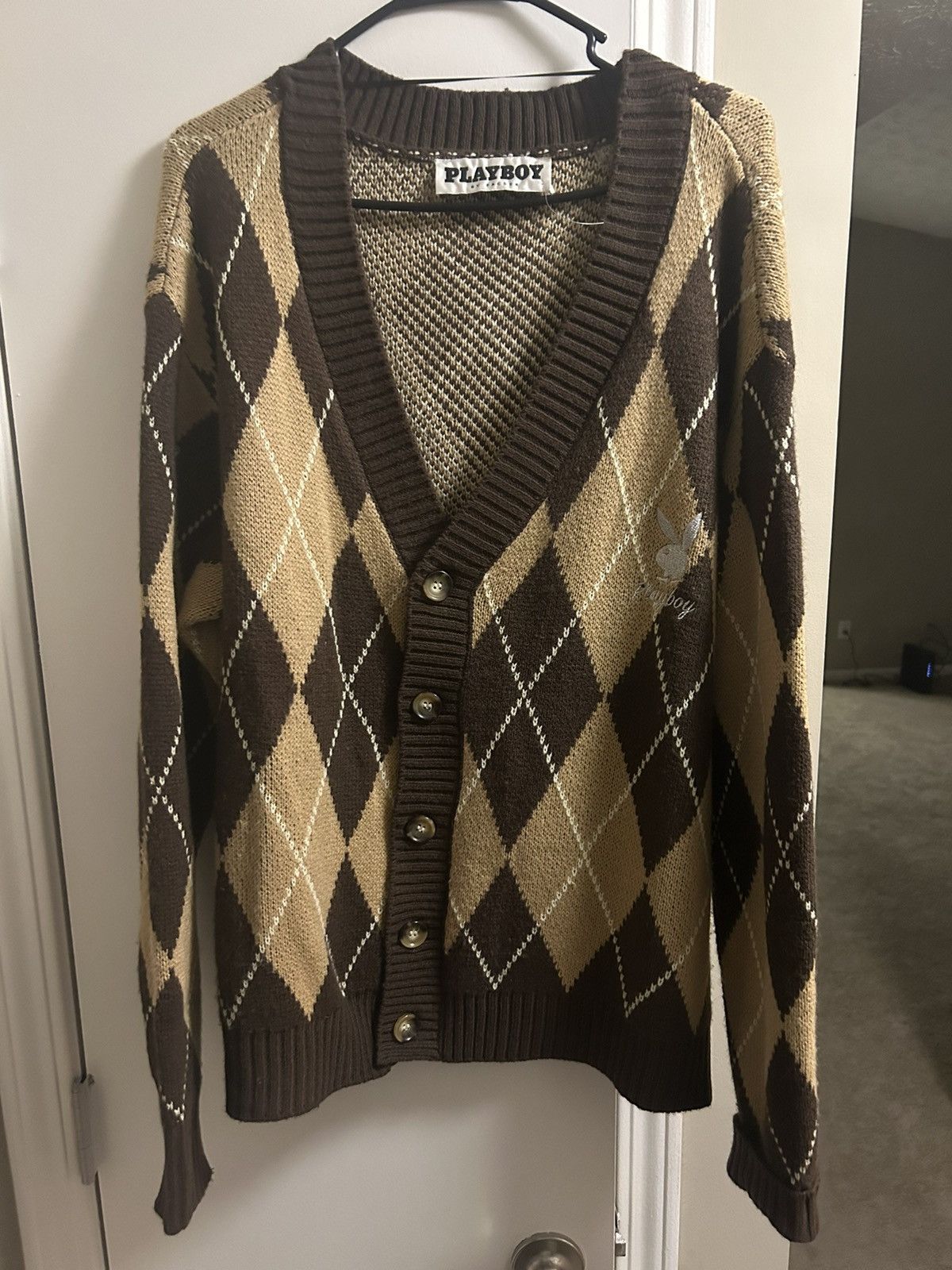 Designer × Playboy × Streetwear Playboy x Pacsun Cardigan | Grailed