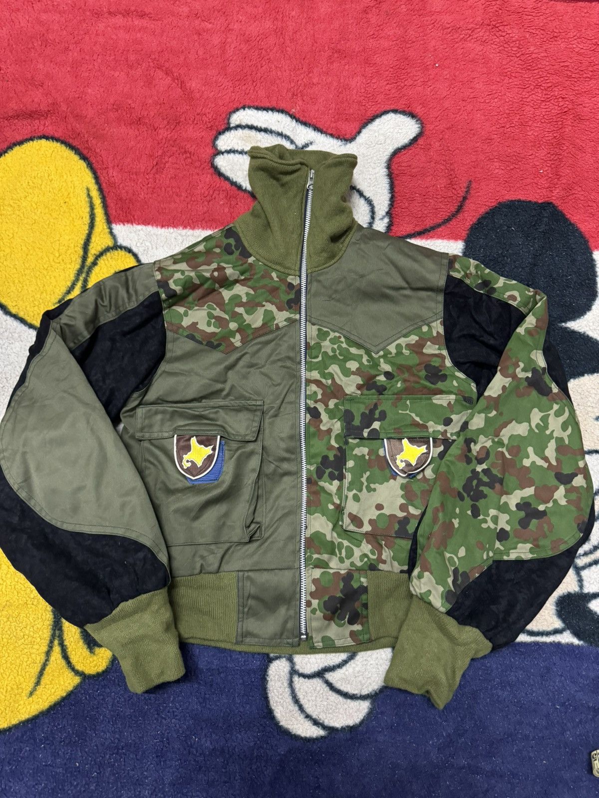 Avirex × Military × Outdoor Life JAPANESE BRAND PATCHWORKS MILITARY ...