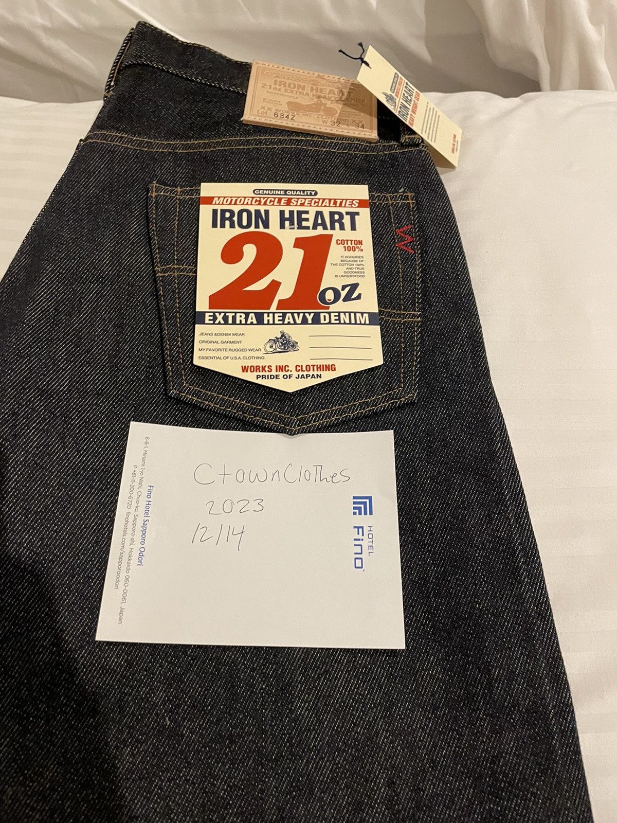 Iron Heart Iron Heart 21oz Super heavy denim 634 | Grailed
