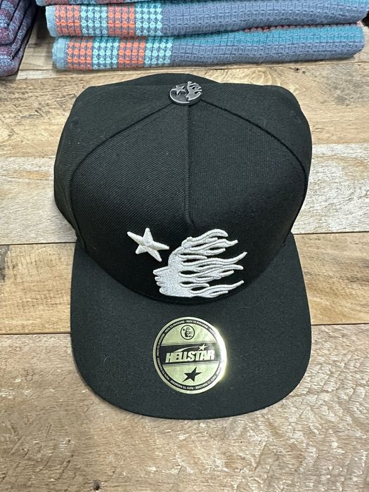 HELLSTAR Hellstar Black Fitted Hat | Grailed