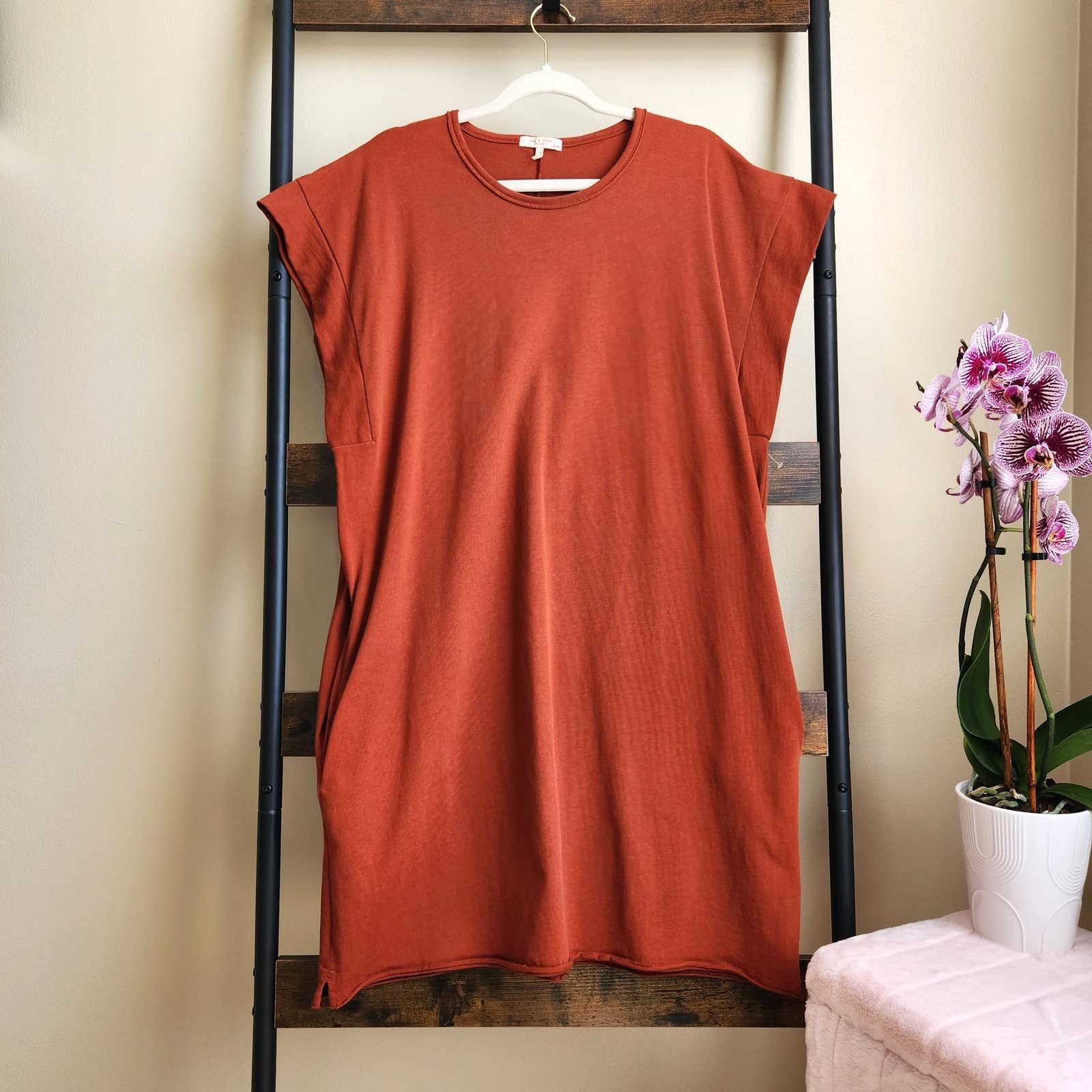 Rag & Bone Rag and Bone Women Ryder Muscle Boxy Mini Casual Dress XL ...