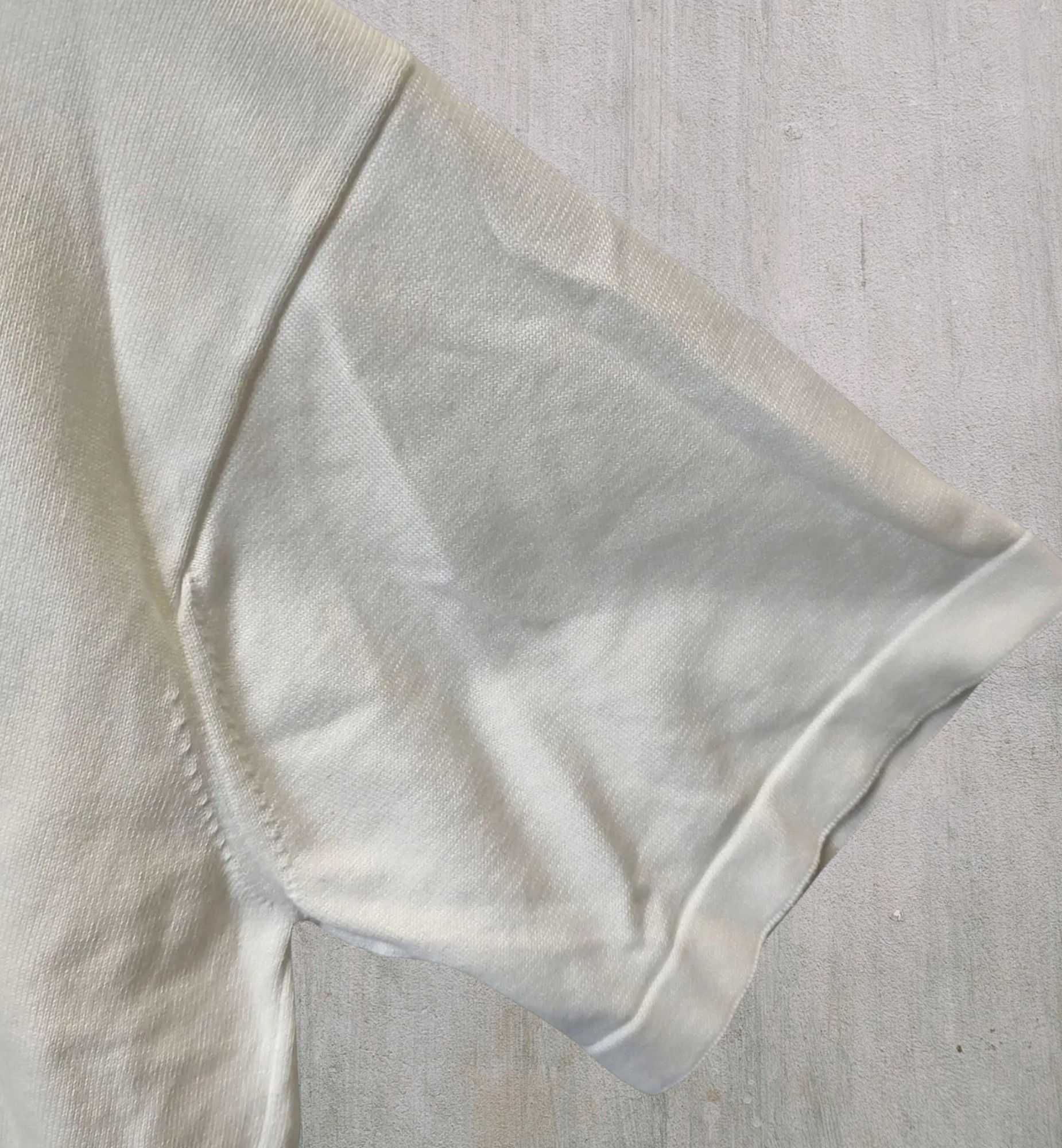 Louis Vuitton Louis Vuitton LV Ice Milk Monogram Intarsia T-Shirt ...