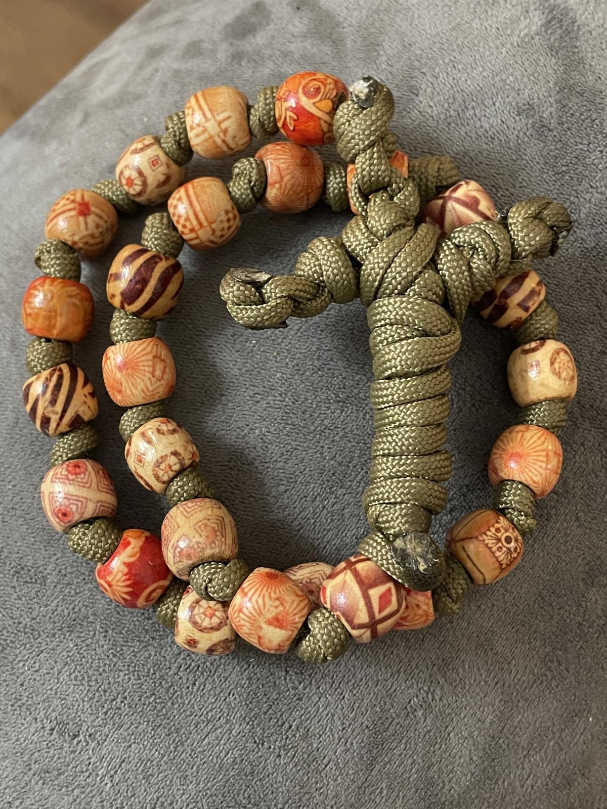 Designer Orthodox Prayer Rope, Rosary, Prayer Beads, Paracord, Wood ...