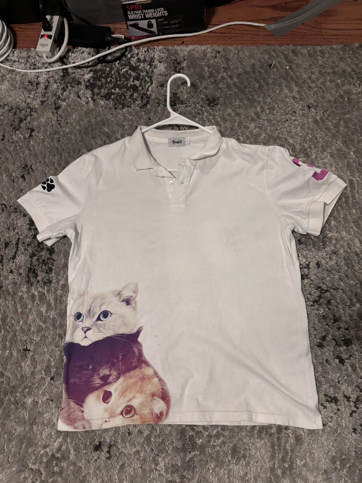 Affliction rare cat polo | Grailed
