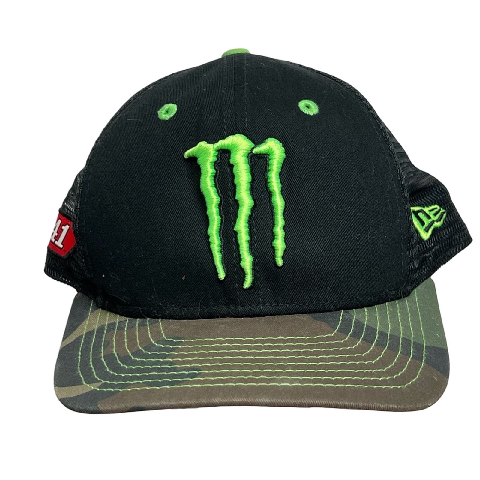 New Era NASCAR New Era KB41 Monster Energy Trucker Snapback Hat | Grailed