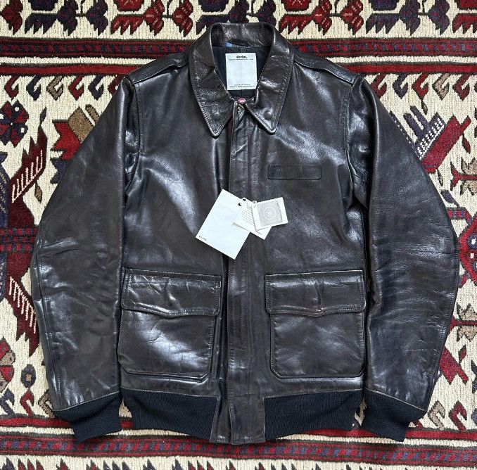 Visvim Visvim ELMENDORF Leather Jacket | Grailed