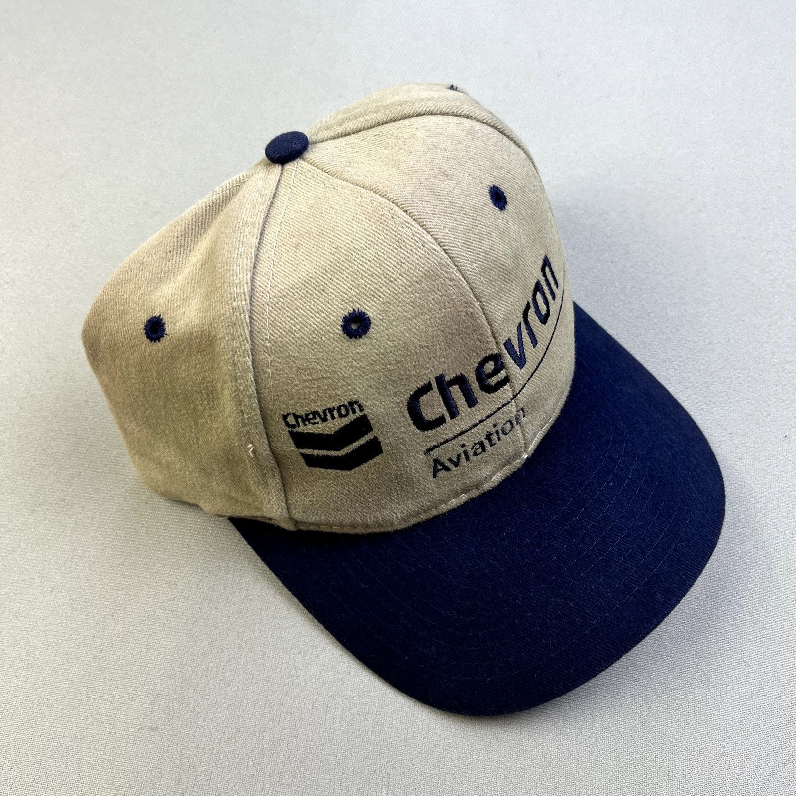 Vintage Vintage Chevron Hat Tan Aviation Fuels Transportation 90s | Grailed