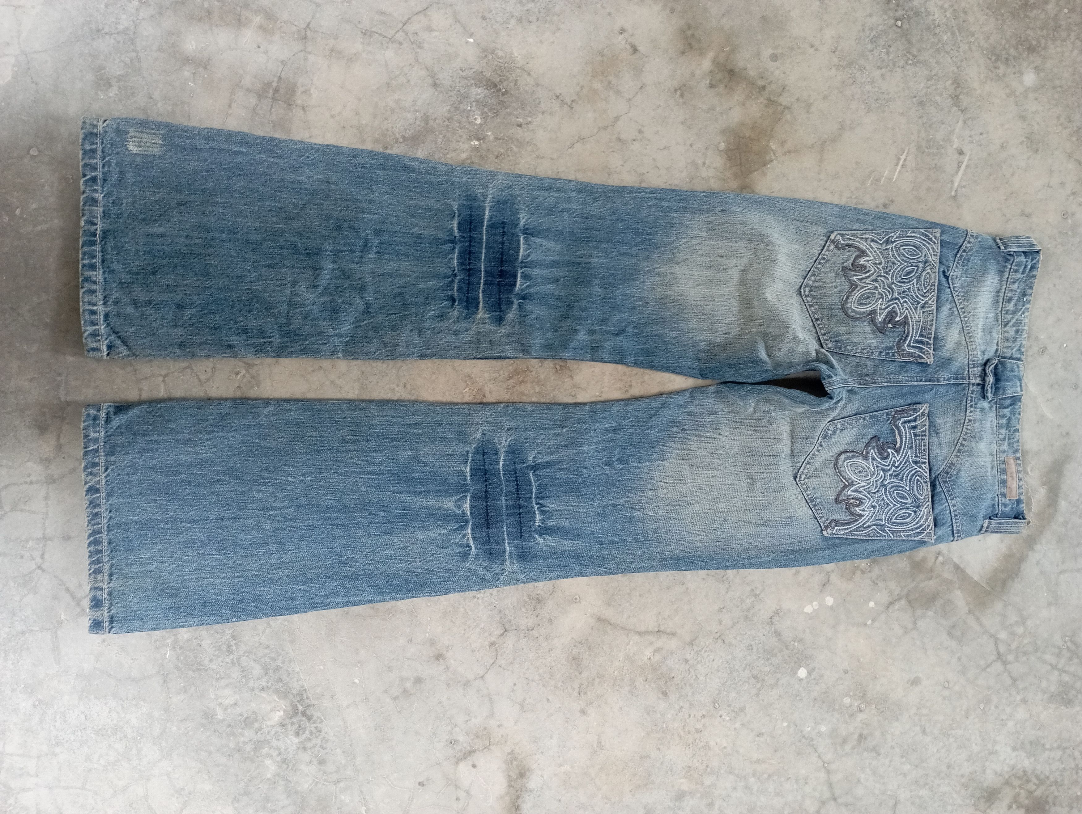 If Six Was Nine Flare Jeans Japanese Flapper Jeans | Grailed