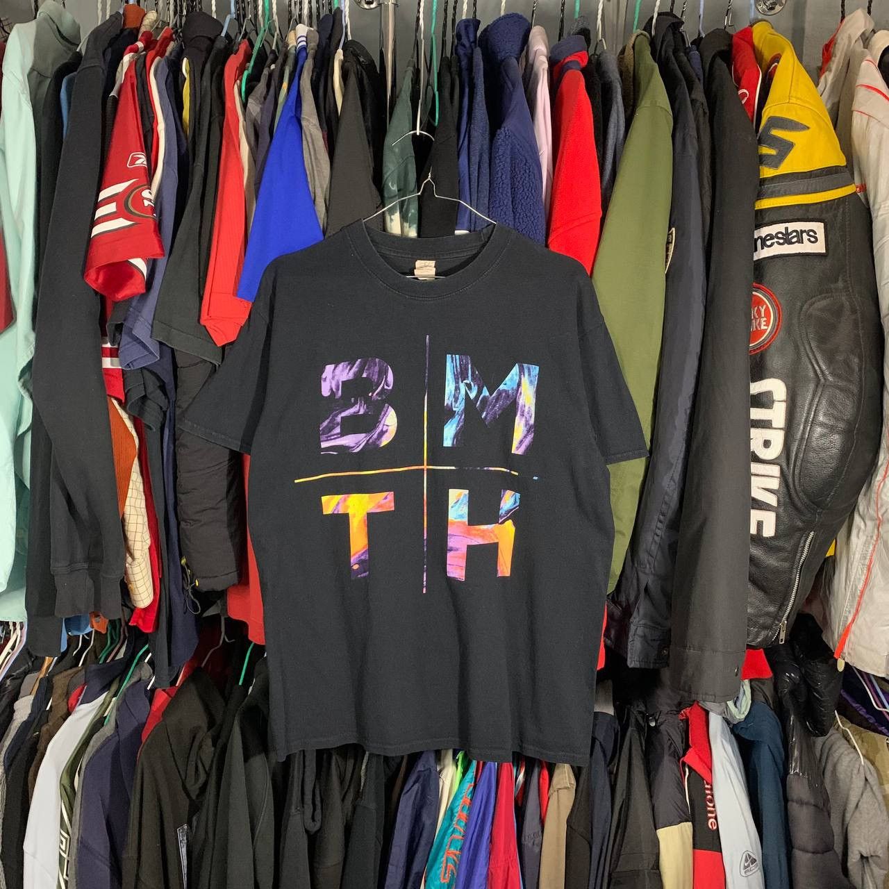 Vintage Rare! Vintage Bring Me The Horizon BMTH Tee 90s big logo | Grailed