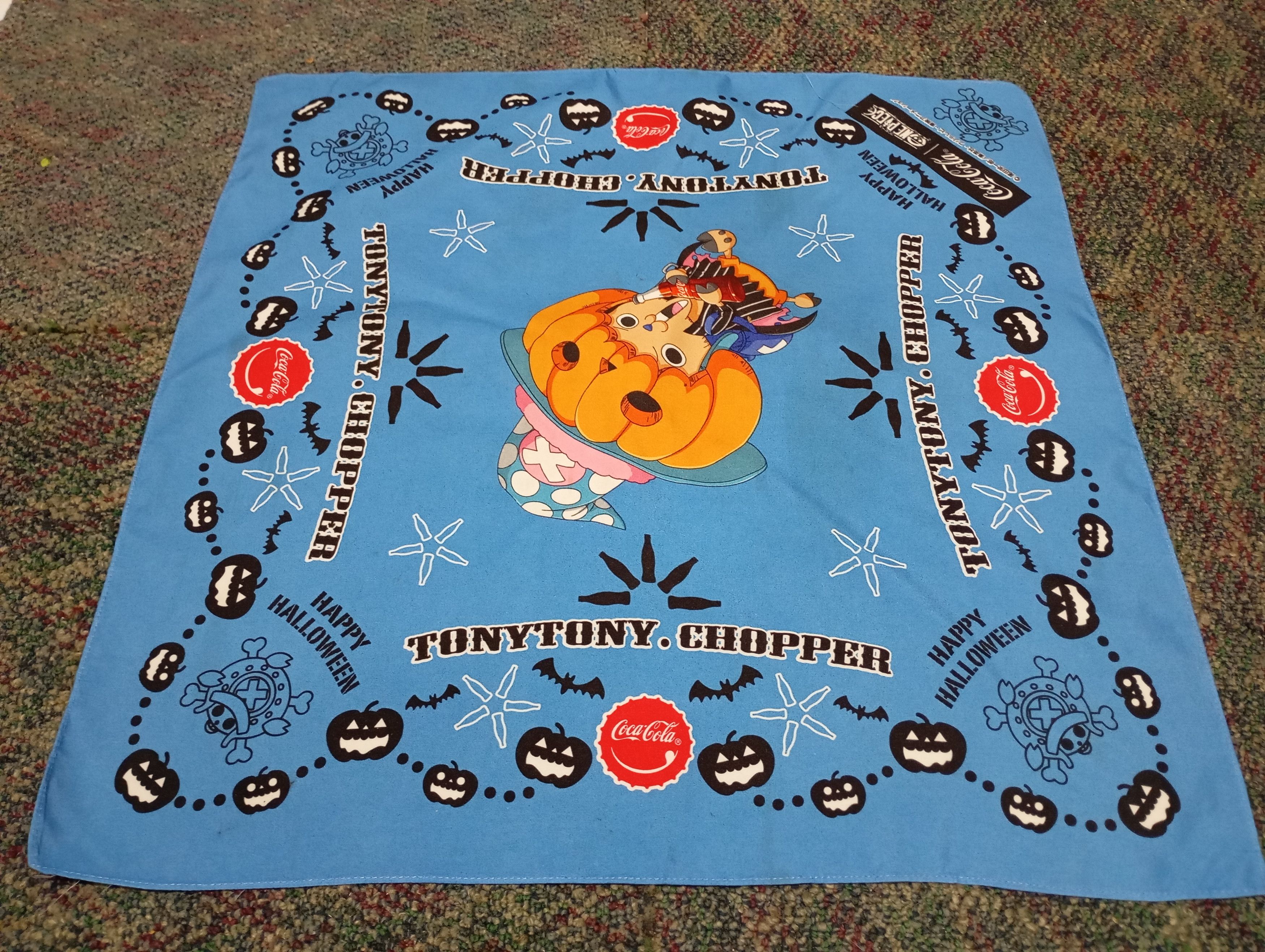 Coca Cola × Japanese Brand × One Piece One Piece Coca Cola Bandana ...
