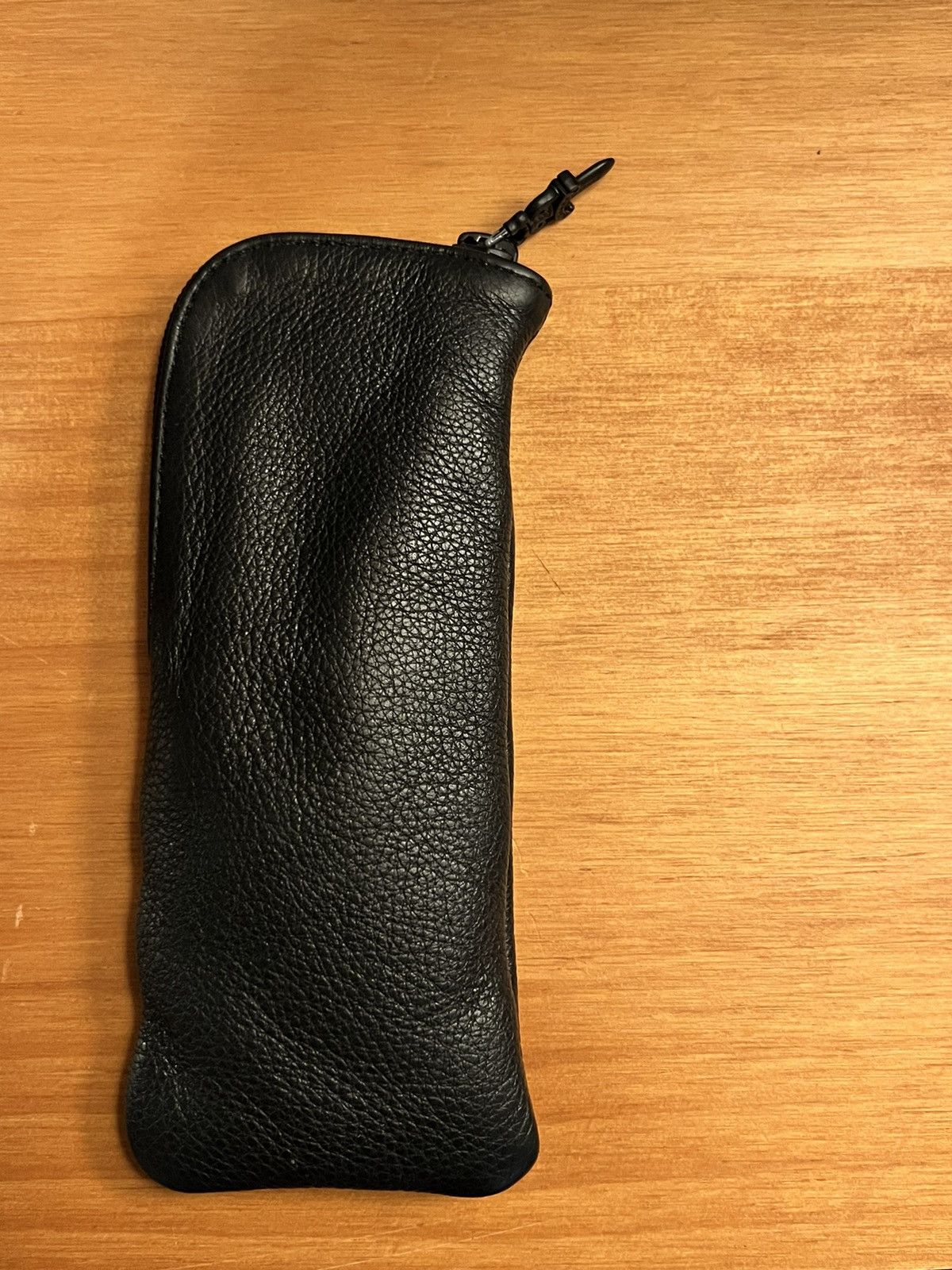 Chrome Hearts Chrome Hearts Black Leather Sunglasses Pouch | Grailed