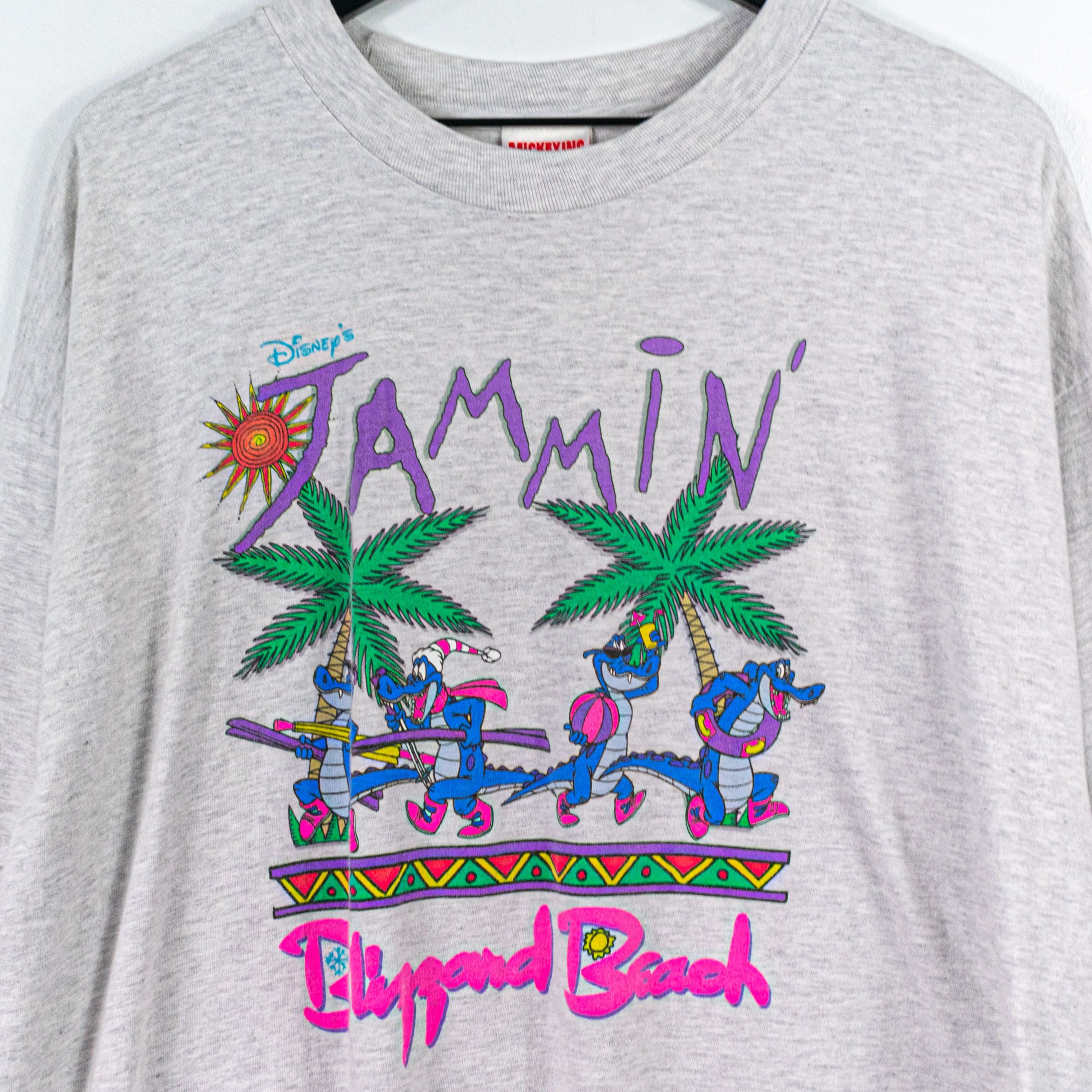 Vintage Disney's Blizzard Beach Jammin T-Shirt XL VTG 90s Cartoon | Grailed