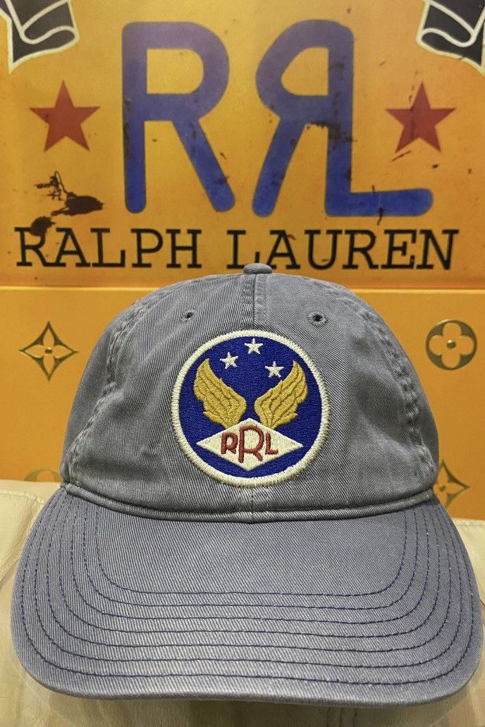 Polo Ralph Lauren × RRL Ralph Lauren Double RL Ralph Lauren washed blue ...