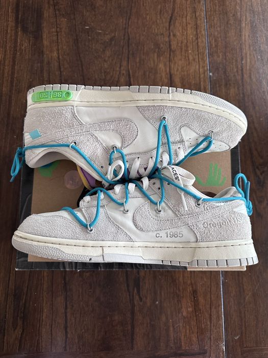Nike [SIZE 11m] Off White Dunks - Lot 36 | Grailed
