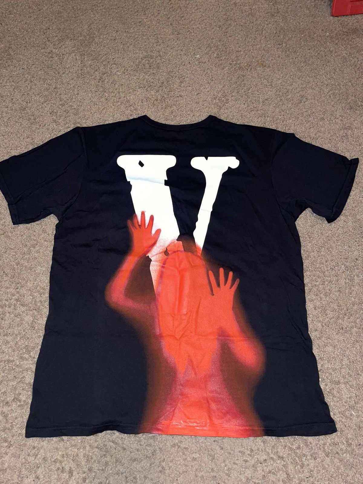 Vlone Vlonr Horror Print T Shirt | Grailed