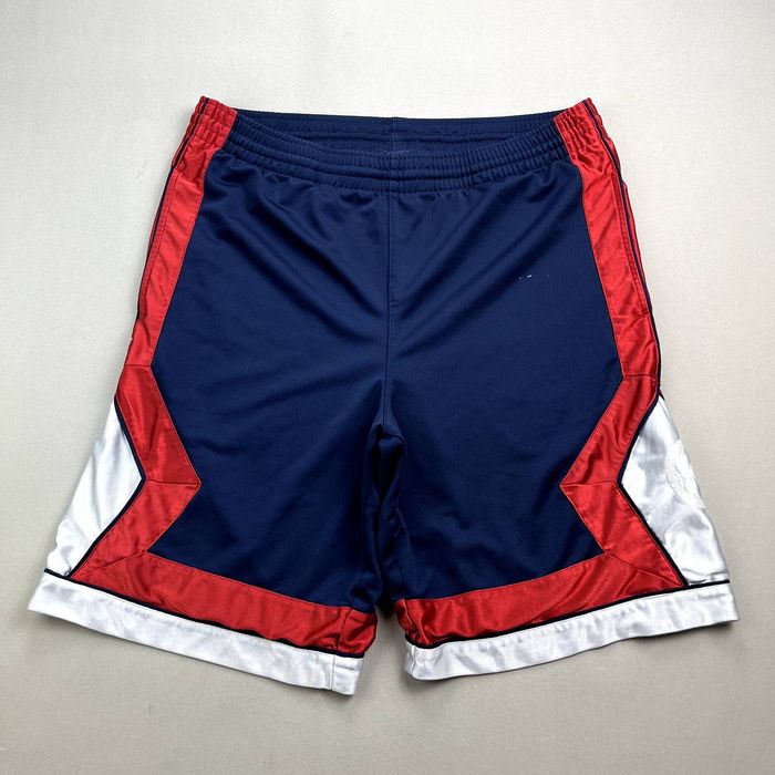 Nike Vintage Nike Basketball Shorts Medium Navy Blue Swoosh Hoops | Grailed