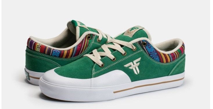 Fallen THE LOC- Tony Cervantes’ Green Sarape Pro Skate Shoes (US10 ...