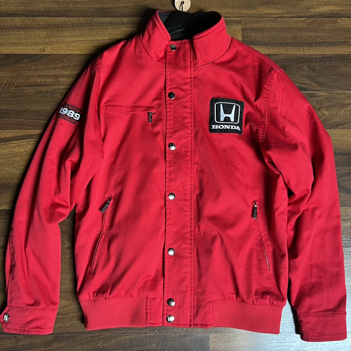 Honda × Racing × Vintage Vintage Honda F1 Grand-Prix Racing Jacket ...
