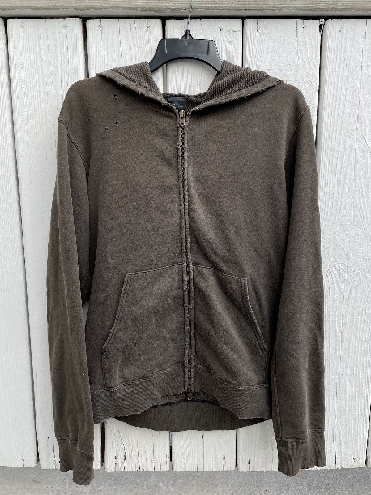 Number (N)ine *SOLD* Number Nine SS05 Nightcrawler Zip Up Hoodie | Grailed