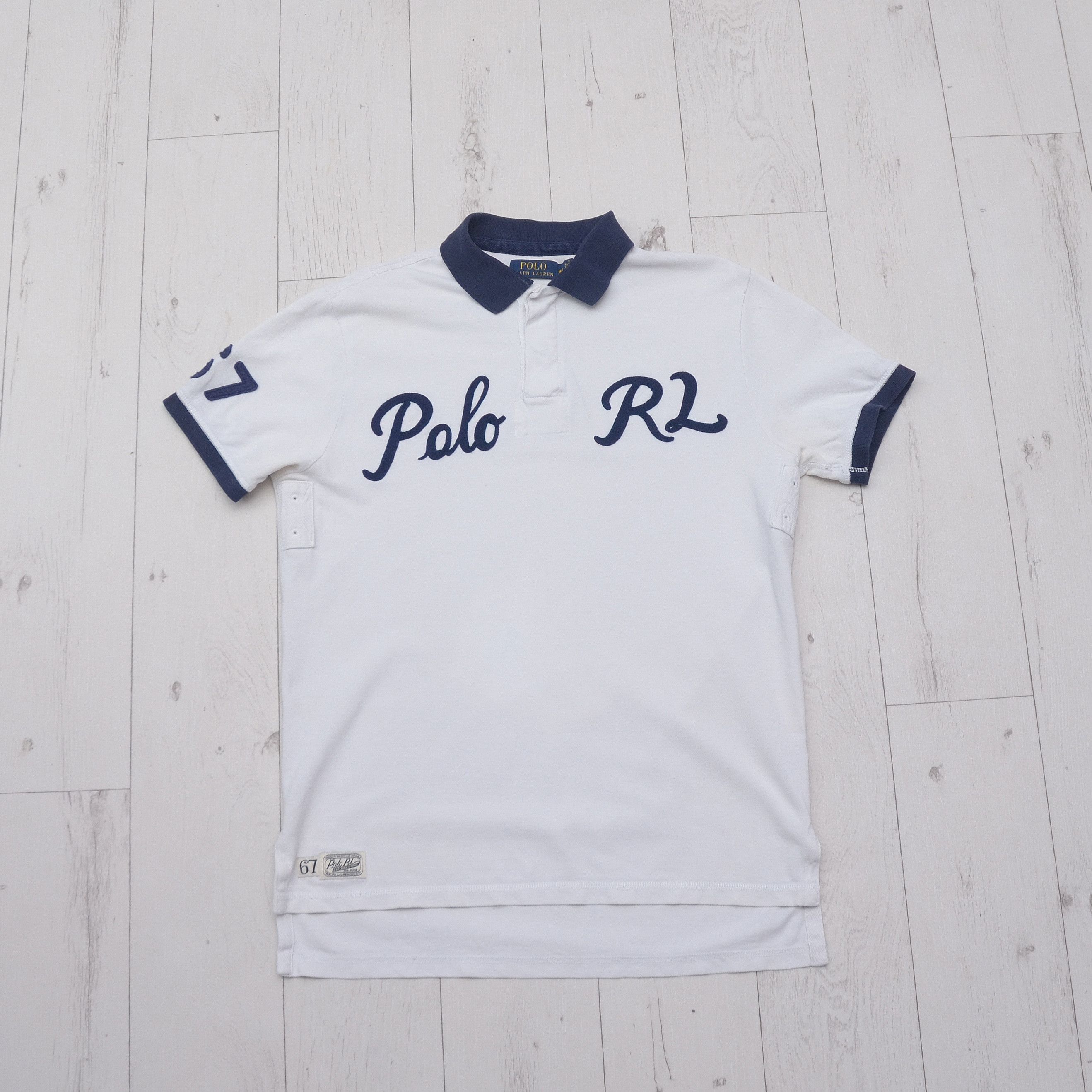 Polo Ralph Lauren Rare Polo Ralph Lauren Custom Fit T-Shirt number 67 ...
