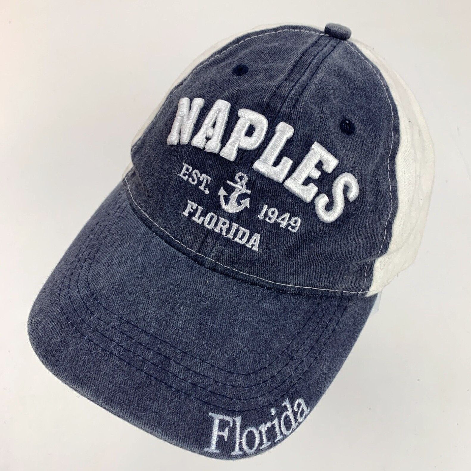 Bally Naples Florida Lucky 7 Ball Cap Hat Adjustable Baseball | Grailed