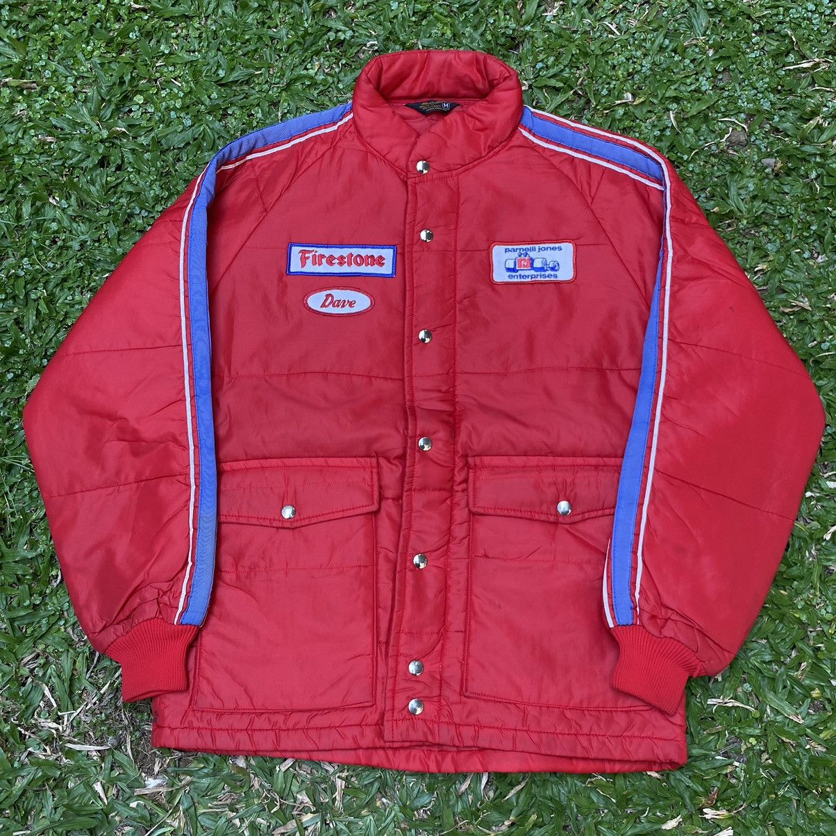 Racing × Swingster × Vintage Swingster Puff Racing Jacket | Grailed