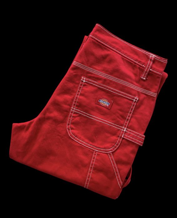 Dickies DICKIES RED CARPENTER PANTS | Grailed