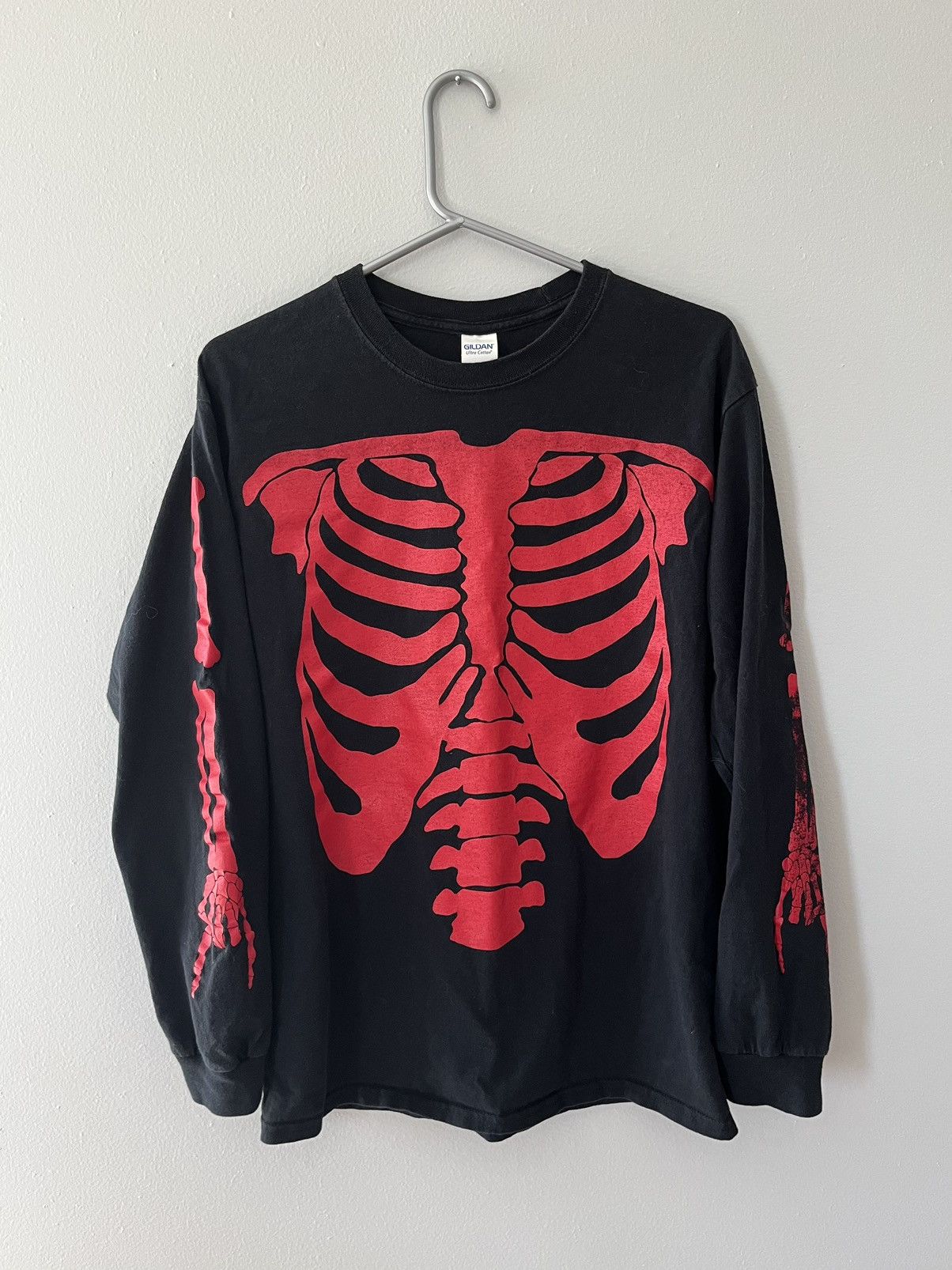 Playboi Carti Playboi Carti Die Lit Skeleton Longsleeve Tee | Grailed