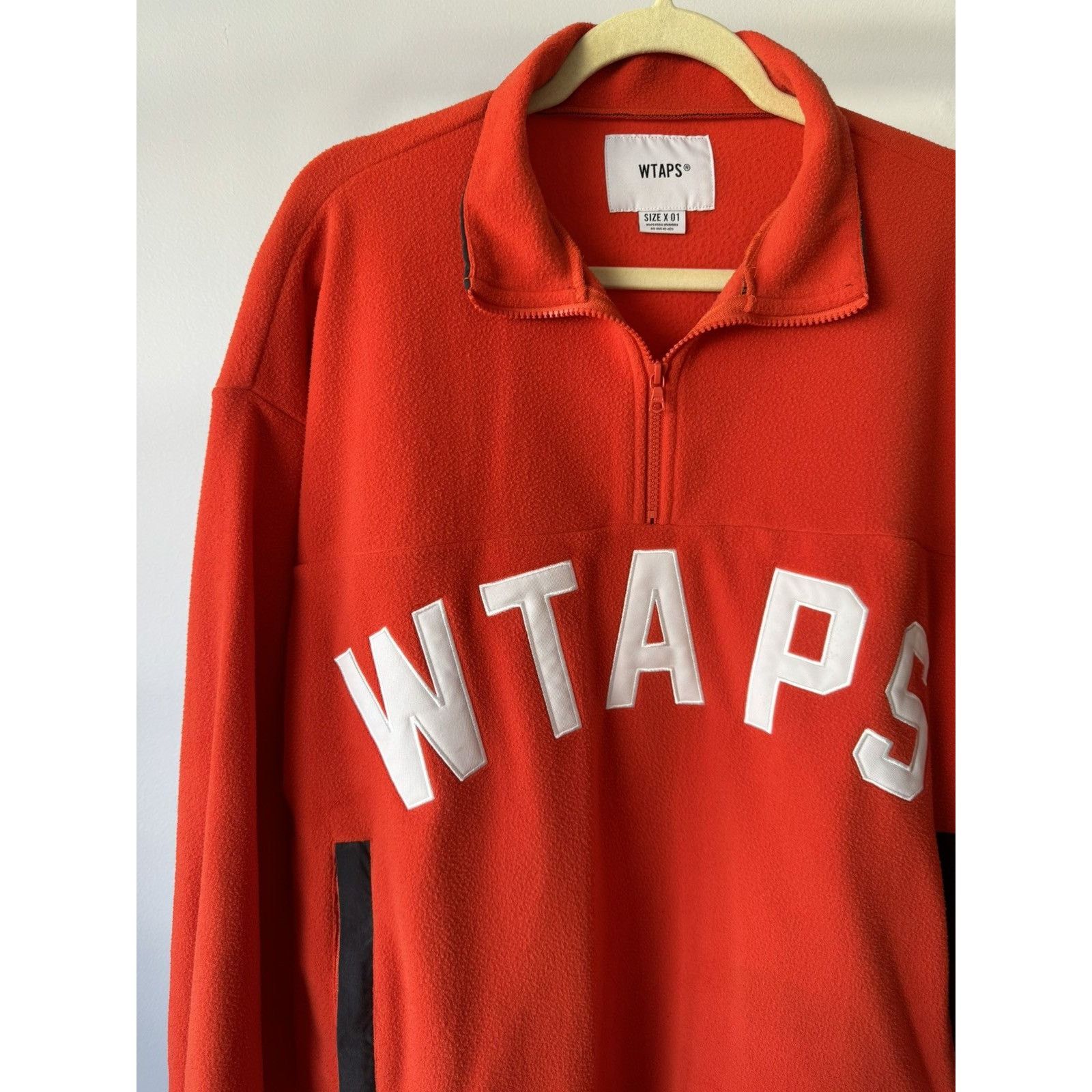 Wtaps Wtaps Fleece Player Big Logo Boxy Sweater Japan | Grailed