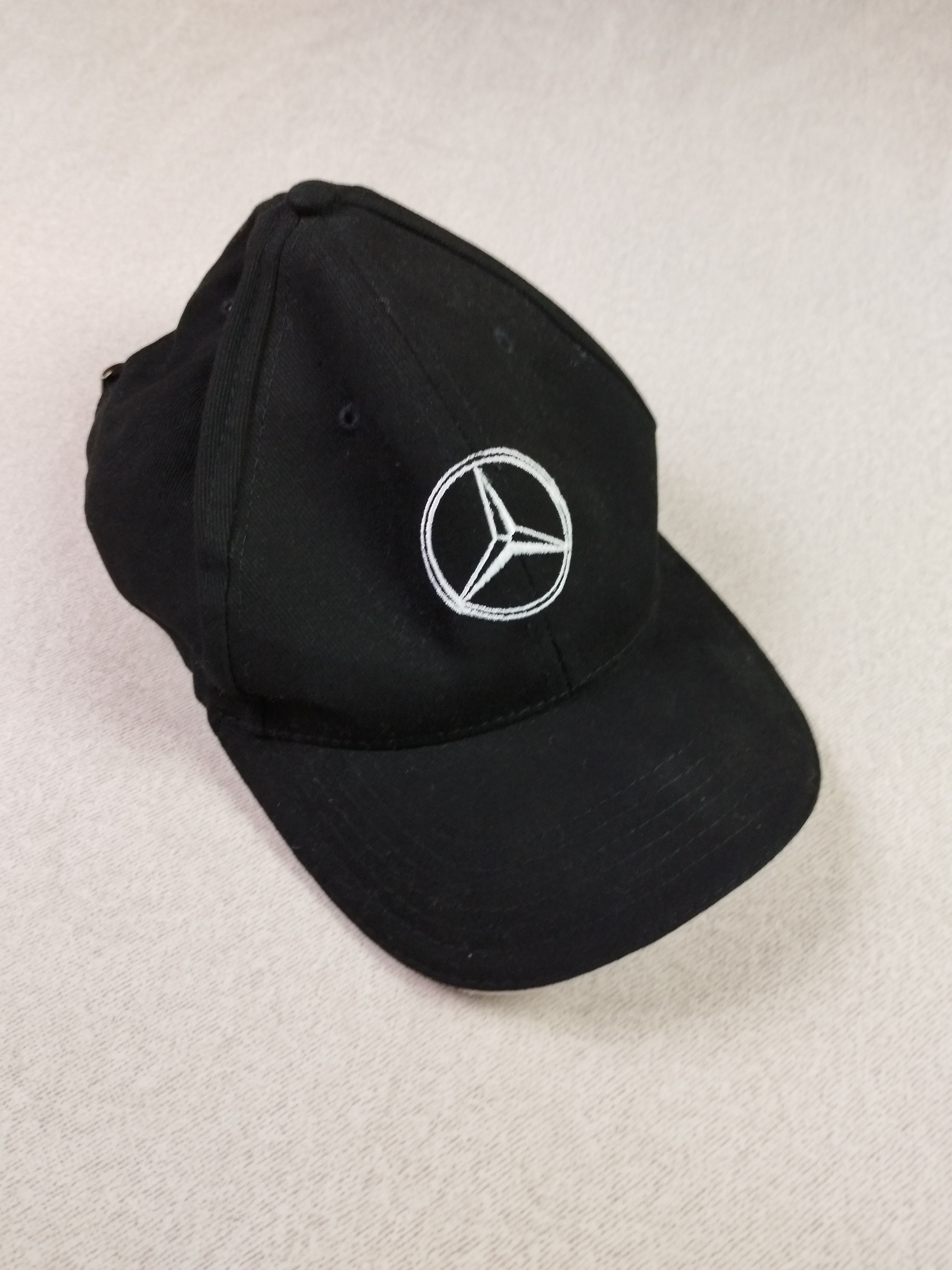Mercedes Benz Mercedes-Benz Embroidered Center Logo Car Racing Cap ...
