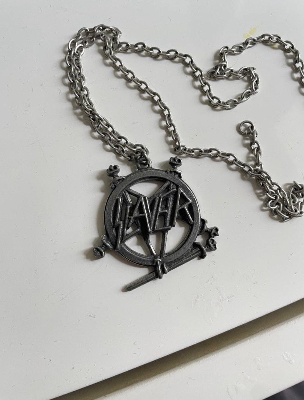Avant Garde × Jewelry × Slayer Slayer Symbole Pendant Necklace Goth ...