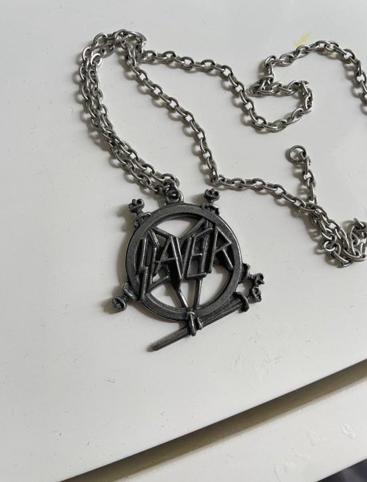 Slayer Slayer Symbole Pendant Necklace Goth Punk Rock Style | Grailed