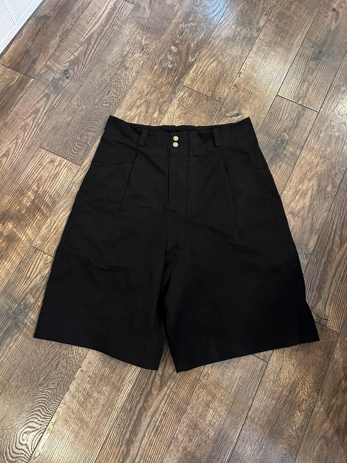 Japanese Brand Pleated Shorts That Look Like Pants | Grailed