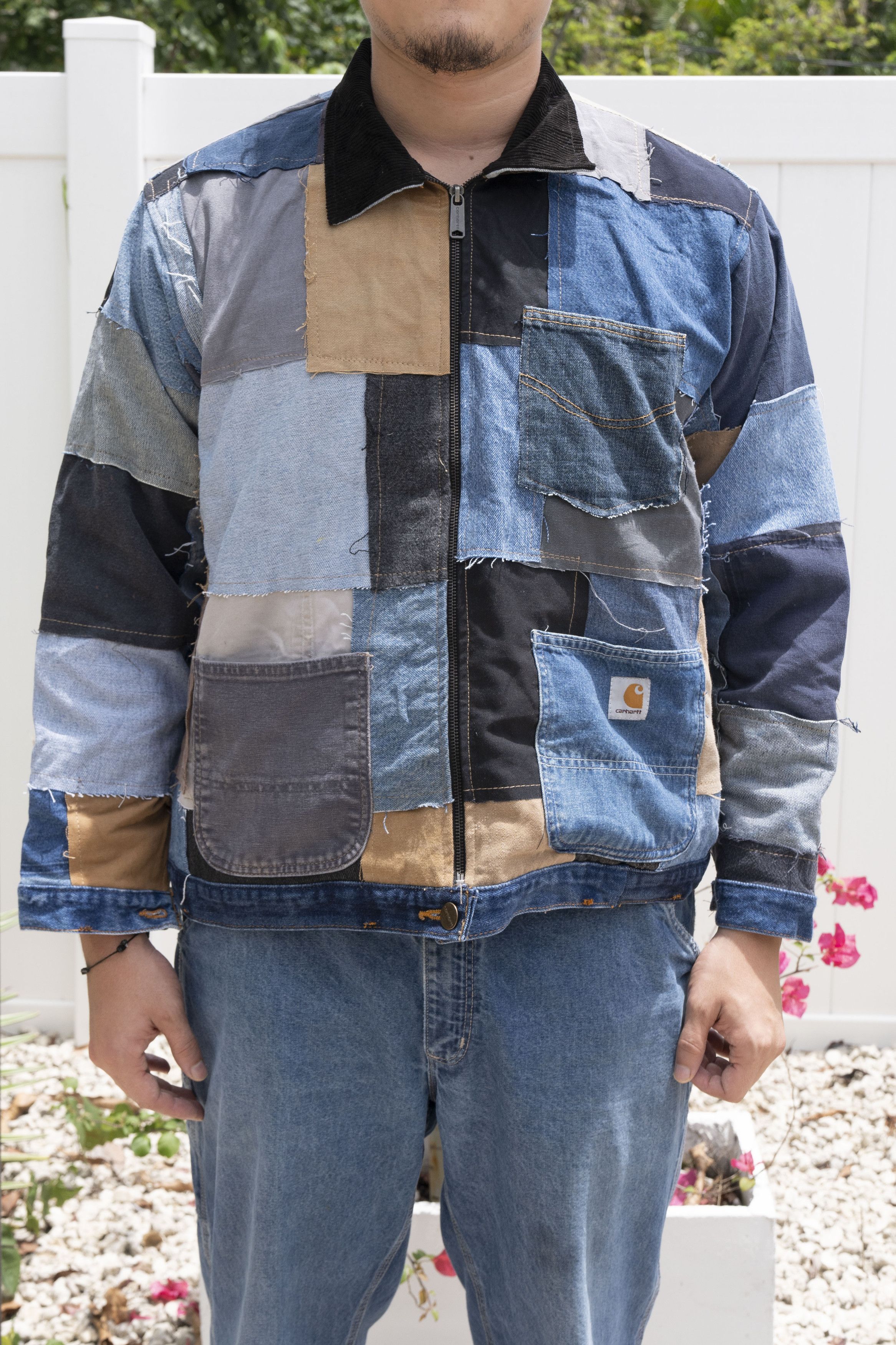 Carhartt Upcycled Reworked Patchwork Carhartt chore jacket | Grailed