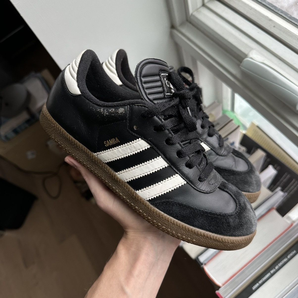 Adidas × Vintage Vintage 00s Black Adidas Samba Casual Lifestyle ...