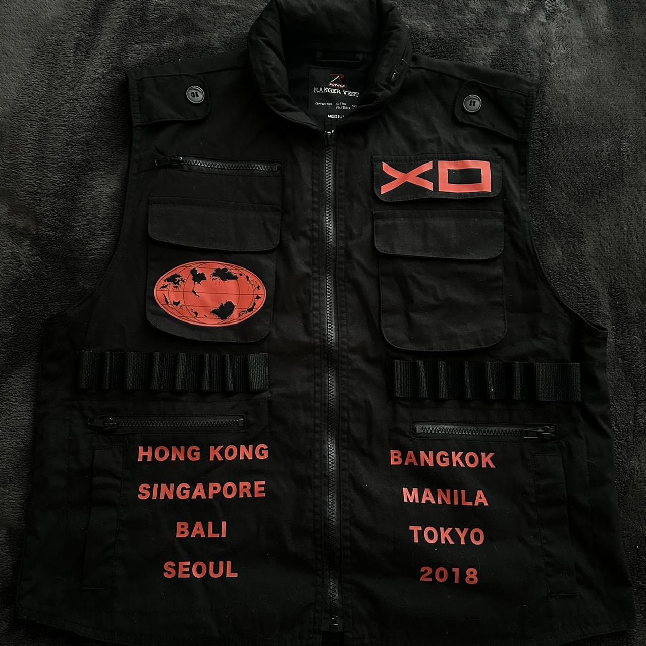 The Weeknd × XO XO ranger vest | Grailed