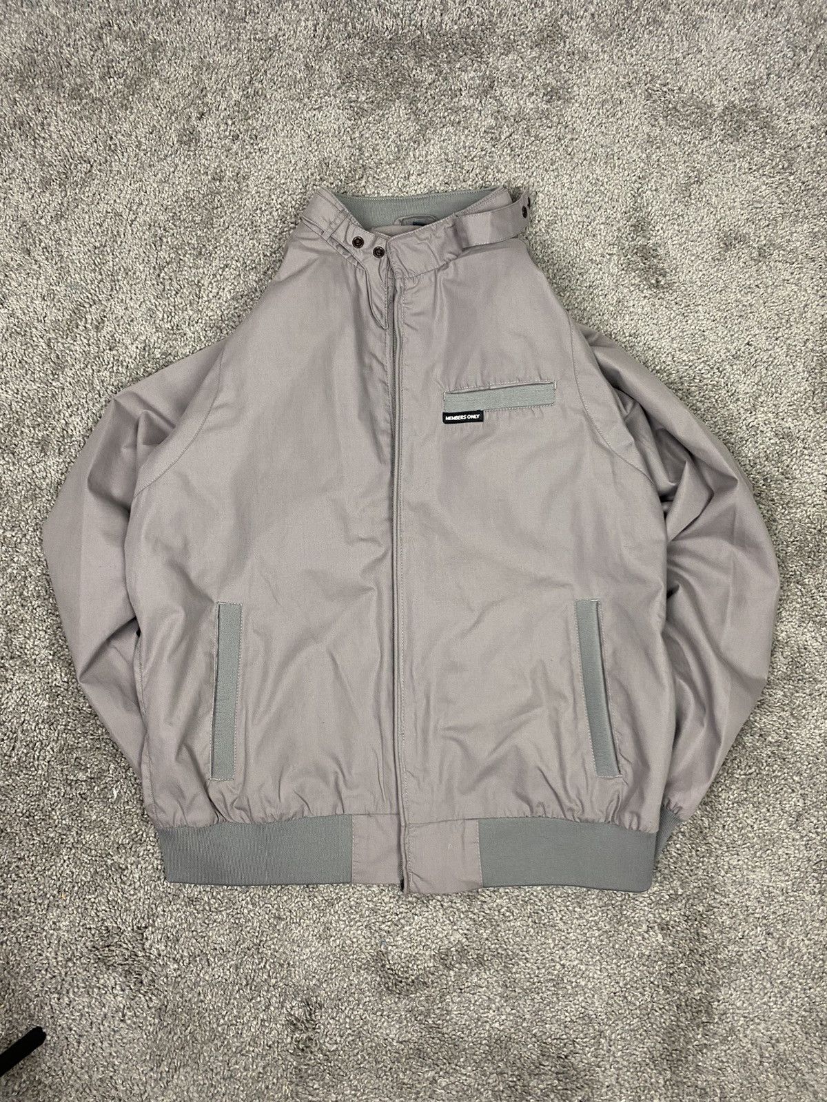 Members Only × Streetwear × Vintage Gray members only jacket | Grailed